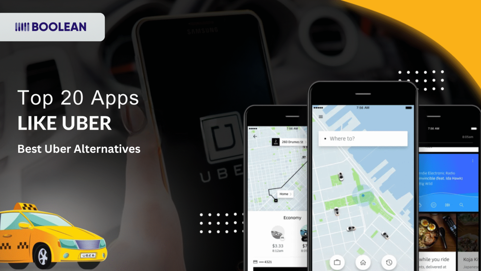 Top 20 Apps like Uber – Best Uber Alternatives to Explore in 2025